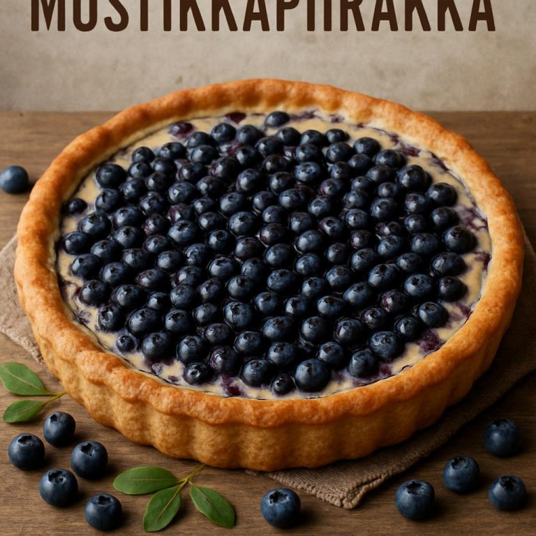 Mustikkapiirakka - Makunmaailma.com – Reseptit, maut ja ruokaelämykset ...